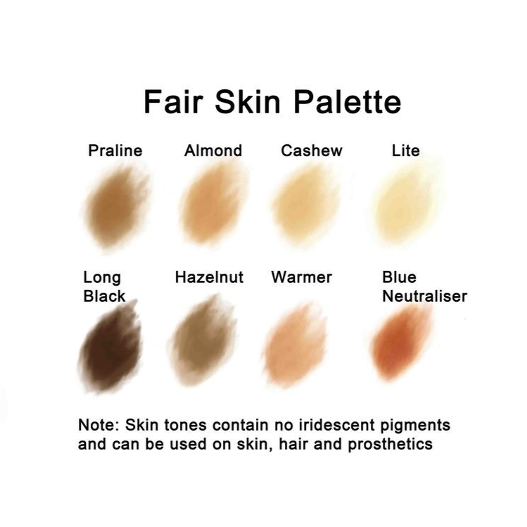 Bluebird FX Fair/Light Skin Palette – Kitchen Makeup