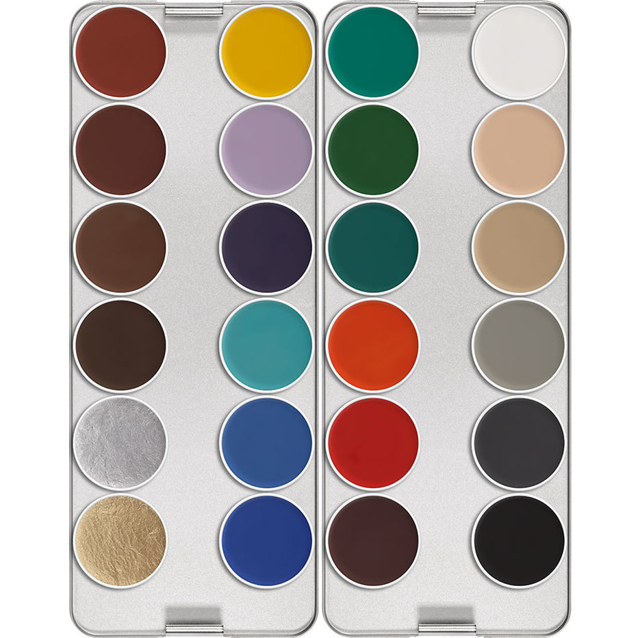 Aquacolor Palette 24 cores - K – Kitchen Makeup