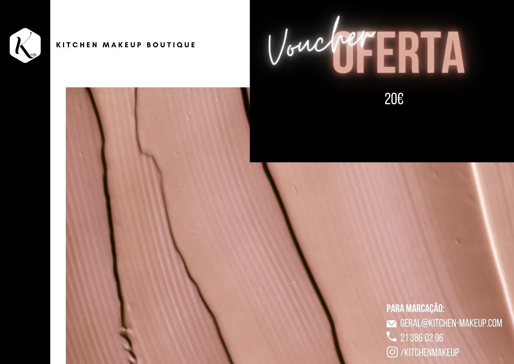 Cartão presente - 20€ – Kitchen Makeup