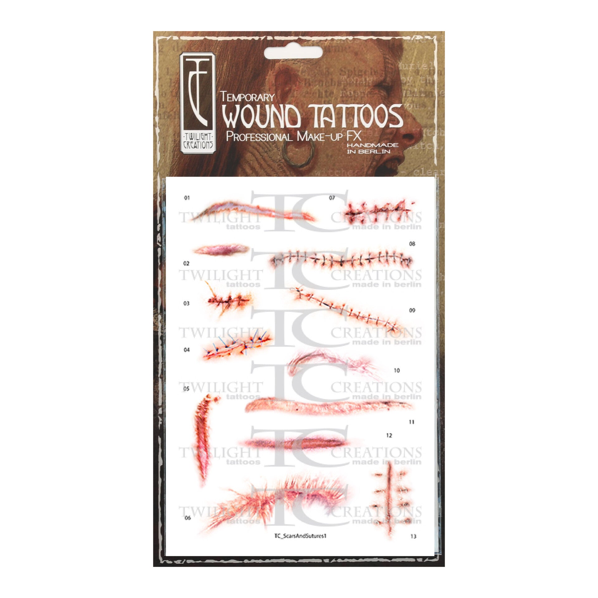 Scars and Sutures A- Scars and Sutures A – Kitchen Makeup